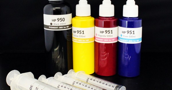 500ml Refill Kit for HP 950 951 950XL 951XL Genuine ink cartirdges - HP ...